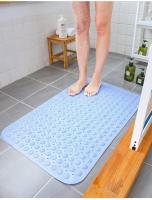 China Custom Logo Embroidery Bath Mat Tub Non Slip Bathtub ShowerMat Absorbent Bathroom Mat for sale