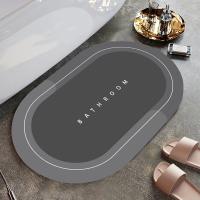 China Picture Shows Bathroom Floor Bathmat Resistant Bath Mat Rug for Custom Shower Room for sale