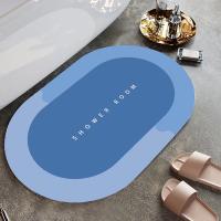 China Picture Shows Bathroom Floor Bathmat Resistant Bath Mat Rug for Custom Shower Room for sale