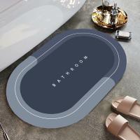 China Picture Shows Bathroom Floor Bathmat Resistant Bath Mat Rug for Custom Shower Room for sale
