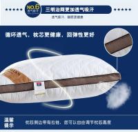 China Pure Cotton High Elastic Washable Pillow Sustainable Function for Hotel Bedding Set for sale