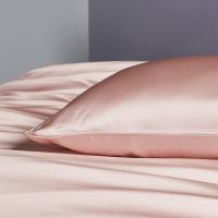 China 128x68 Fabric Density 100% Pure Silk Satin Duvet Cover Set for Luxury Hotel Bedding for sale