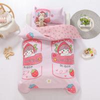 China Customized Services Strength 100% Cotton Designer Bedding Sets for Nursery School Kids for sale