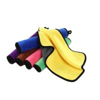 China Thick Coral Velvet Car Towel Made of Polyester Fiber for Soft and Cleaning Experience for sale