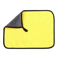 China Thick Coral Velvet Car Towel Made of Polyester Fiber for Soft and Cleaning Experience for sale