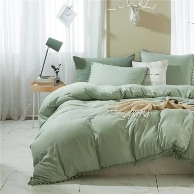 China King Size Microfiber Bedding Set with 30 Degree Washing Temperature and 40 Fabric Count for sale