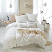 China King Size Microfiber Bedding Set with 30 Degree Washing Temperature and 40 Fabric Count for sale