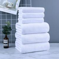 China Pure Cotton Hotel Household Towels and Bath Towels 35*75 70*140 for Hotel Bathrooms for sale