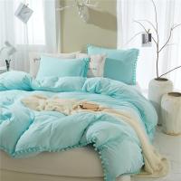 China King Size Microfiber Bedding Set with 30 Degree Washing Temperature and 40 Fabric Count for sale