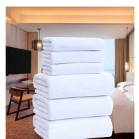 China Pure Cotton Hotel Household Towels and Bath Towels 35*75 70*140 for Hotel Bathrooms for sale