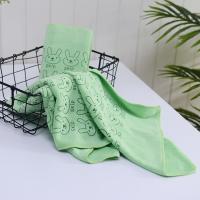 China Quick-Dry 35*75cm Rectangle Microfiber Printing Towel for Face Washing Polyester Fiber for sale