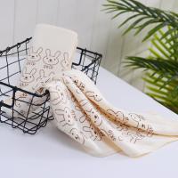 China Quick-Dry 35*75cm Rectangle Microfiber Printing Towel for Face Washing Polyester Fiber for sale