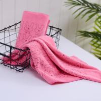 China Quick-Dry 35*75cm Rectangle Microfiber Printing Towel for Face Washing Polyester Fiber for sale