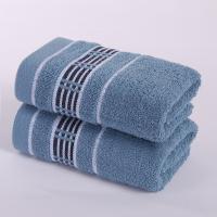 China Towel pure cotton absorbent thickened soft plain gift household face towel cotton for sale