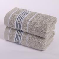 China Towel pure cotton absorbent thickened soft plain gift household face towel cotton for sale