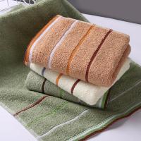 China Towel pure cotton absorbent thickened soft plain gift household face towel cotton for sale