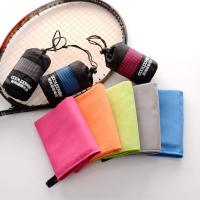 China Fast-drying Rectangle Polyester Fiber Fitness Travel Towel for Active Lifestyles for sale