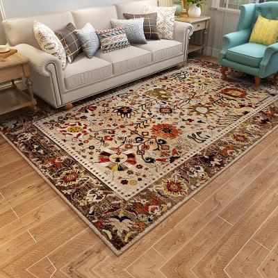 China Custom Large Carpet Distressed Design BNon-Shedding Easy Care Mat Animal Print Style for sale