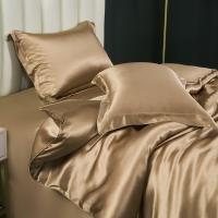 China 100% 6A Pure Silk Comforter Sets Bedding Luxury Silk Bedding Sets with Customized Logo for sale