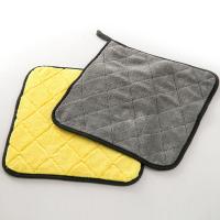 China Car Cleaning Towel Window Towel Super Soft Non-lint Coral Fleece for Home Hotel Spa for sale