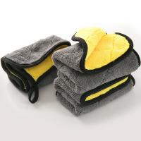 China Car Cleaning Towel Window Towel Super Soft Non-lint Coral Fleece for Home Hotel Spa for sale