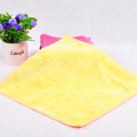 China Logo Accepted Coral Fleece Thicken Quick Dry Towel for Car and Bath Cleaning ALL AGE for sale