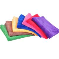 China Logo Accepted Coral Fleece Thicken Quick Dry Towel for Car and Bath Cleaning ALL AGE for sale