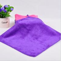 China Logo Accepted Coral Fleece Thicken Quick Dry Towel for Car and Bath Cleaning ALL AGE for sale