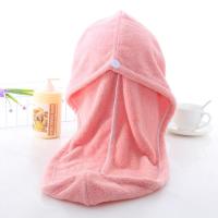 China Customized Printing Designs Elastic Microfiber Turban Towel Wrap for Hair Shower Drying for sale