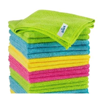 China 50g Microfiber Cleaning Cloth for Polishing Cars High Quantity 40X40CM All-Season for sale