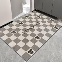 China 2024 Mat Luxury Logo Personalized Door Mat with Cushioned Design and Customized Color for sale