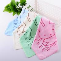 China Kitchen Microfiber Children's Towel 25*25cm Soft Absorbent Cleaning Towel for Kids for sale