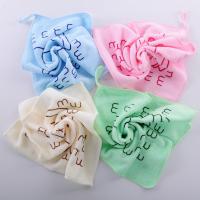 China Kitchen Microfiber Children's Towel 25*25cm Soft Absorbent Cleaning Towel for Kids for sale