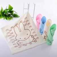 China Kitchen Microfiber Children's Towel 25*25cm Soft Absorbent Cleaning Towel for Kids for sale