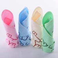 China Kitchen Microfiber Children's Towel 25*25cm Soft Absorbent Cleaning Towel for Kids for sale
