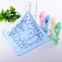 China Kitchen Microfiber Children's Towel 25*25cm Soft Absorbent Cleaning Towel for Kids for sale
