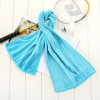 China Multicolor Laser Marking Printing Embroidery Microfiber Beach Towel for Fitness for sale