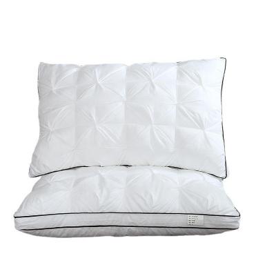 China Three-Dimensional Silk Cotton Pillow Core for Hotel High Resilience Neck Protection for sale