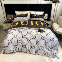 China 200TC All-Season Luxury Bed Sheets King Size Bedding Set with Fashion Name Design for sale