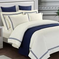 China Random Designs Quilts Comfortable Sleep Hotel Bedding Set with 40 Count Cotton Fabric for sale