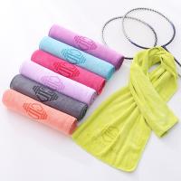 China Sports Custom Logo Microfiber Sweat-absorbing Towel for Outdoor Activities Quick-drying for sale