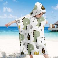 China Animal Print Pattern Microfiber Beach Towel for Kids Sunscreen Protection and Comfort for sale