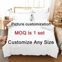 China Customization 400TC 3D Printing Polyester Cotton Bedding Sets in 200*200 Fabric Density for sale