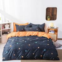 China 100% Cotton Air-permeable Plant Pattern Juego De Sabanas De Algodon Customized Comforter for sale