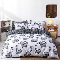 China 100% Cotton Air-permeable Plant Pattern Juego De Sabanas De Algodon Customized Comforter for sale