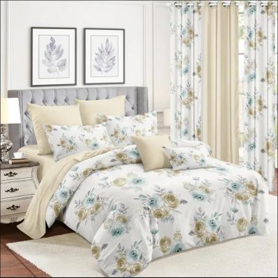 China 2023 Bedroom King Size Christmas Bedding Set with Fitted Sheet and 200TC Thread Count for sale