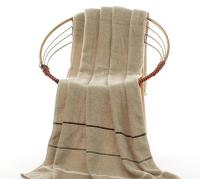 China ALL Age Group 70*140cm Pure Cotton Large Bath Towel with Excellent Water Absorption for sale