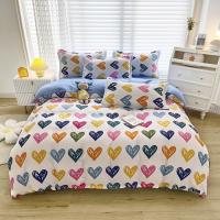 China 40S Fabric Count 200TC Thread Count Super King Printed Bedding Set Luxury Cover Designs for sale