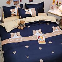 China 100% Luxury Duvet Cover 4 Pieces Bed Sheet Set with 2Pcs Pillow Case Hotel Supply for sale