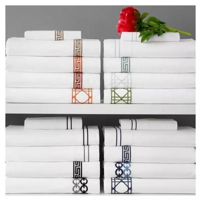 China Nantong Luxury Duvet Bedding Sets With Stitch Embroidery Covers For King Size Bed for sale